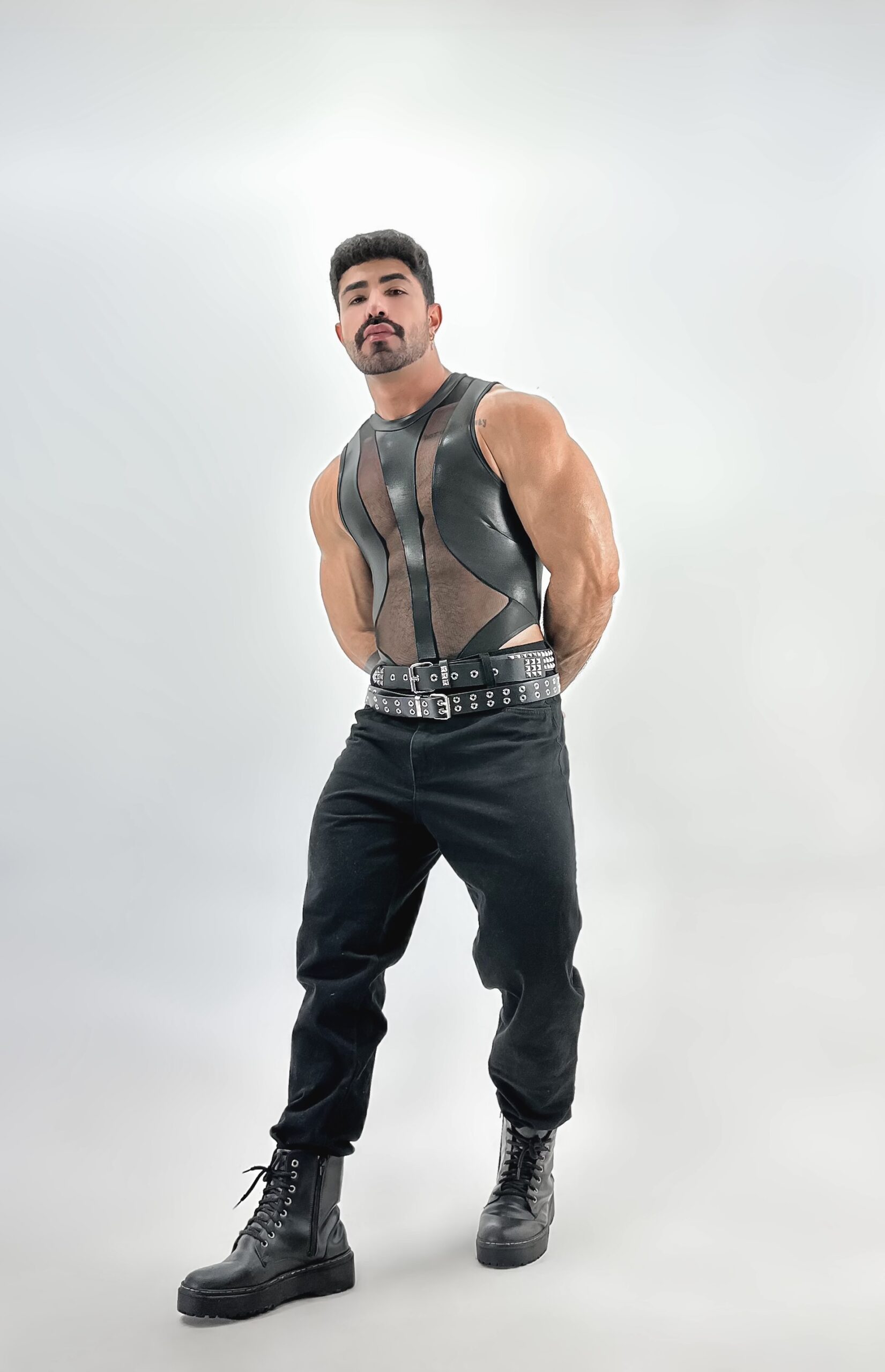 Body Cirrê Detalhe Tule - Menines Oficial